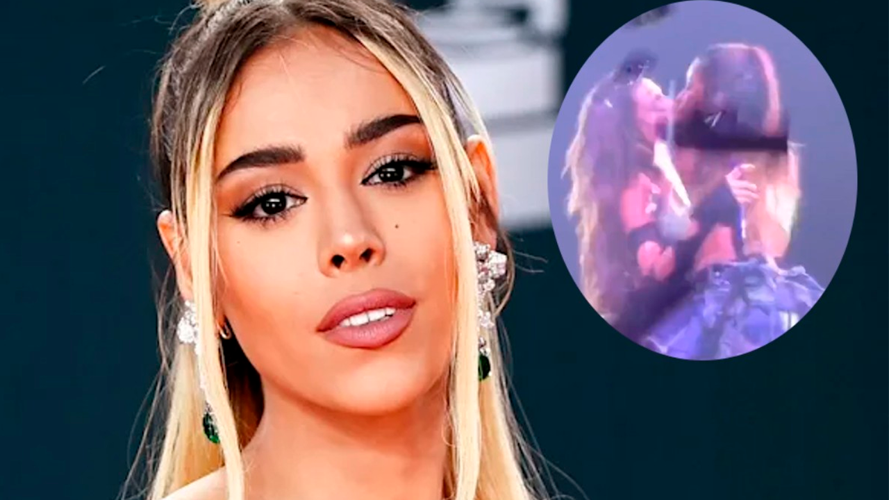 Danna Paola besa a bailarina en pleno escenario y desata fuerte polémica en redes sociales – 915 ...